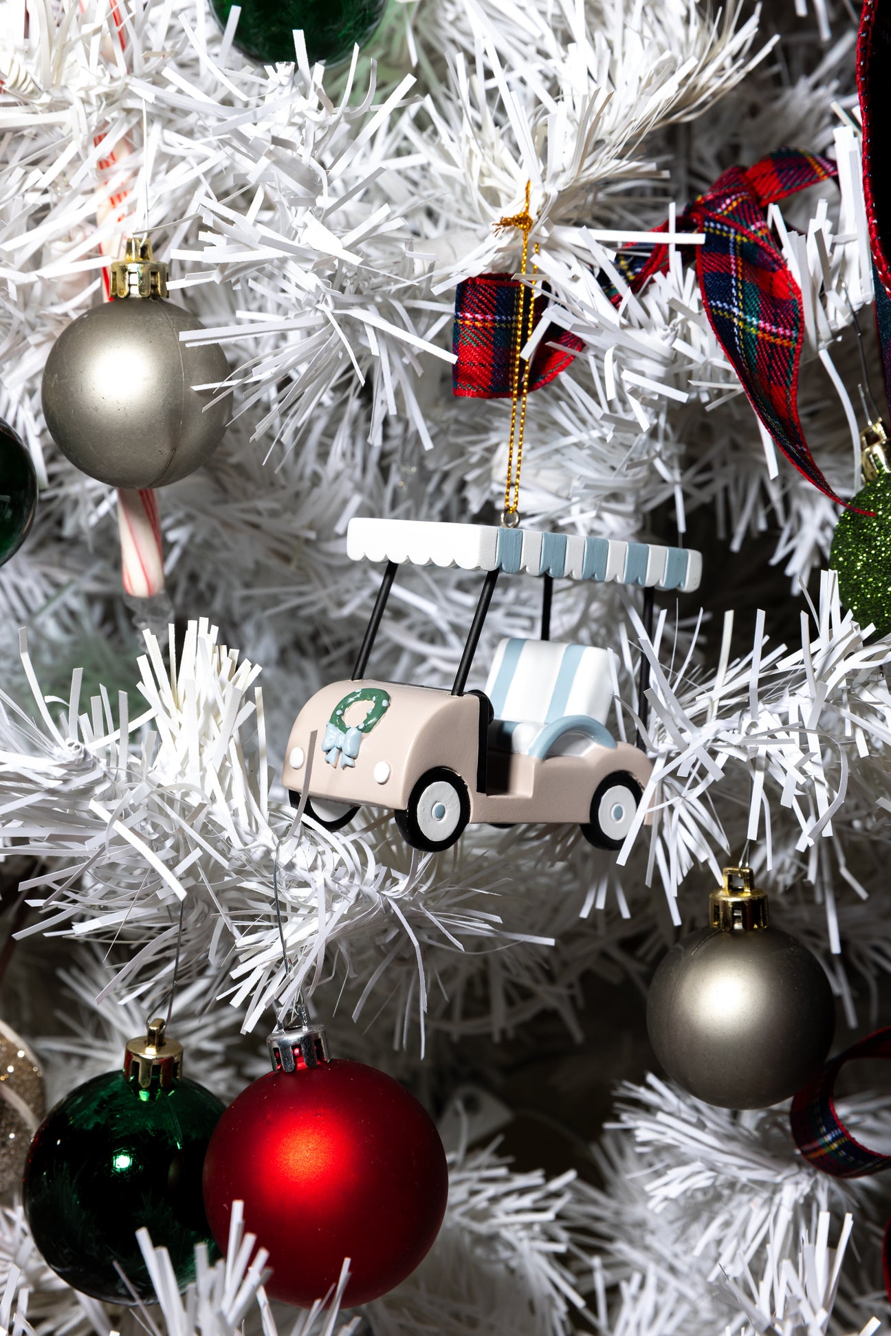 Golf Cart Ornament – Match South Shop