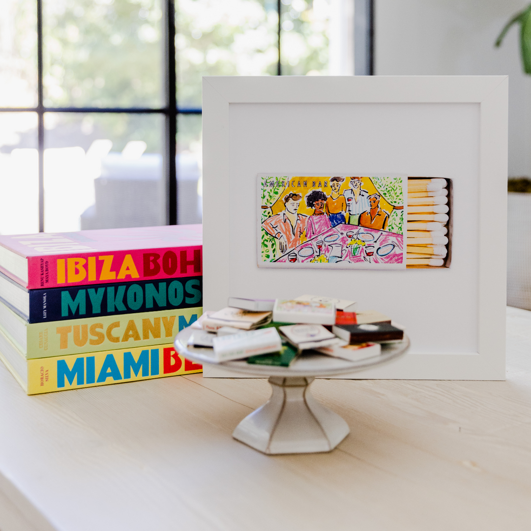 Build Your Own Matchbook Collage - Framed Print Matchbook - Gift ...