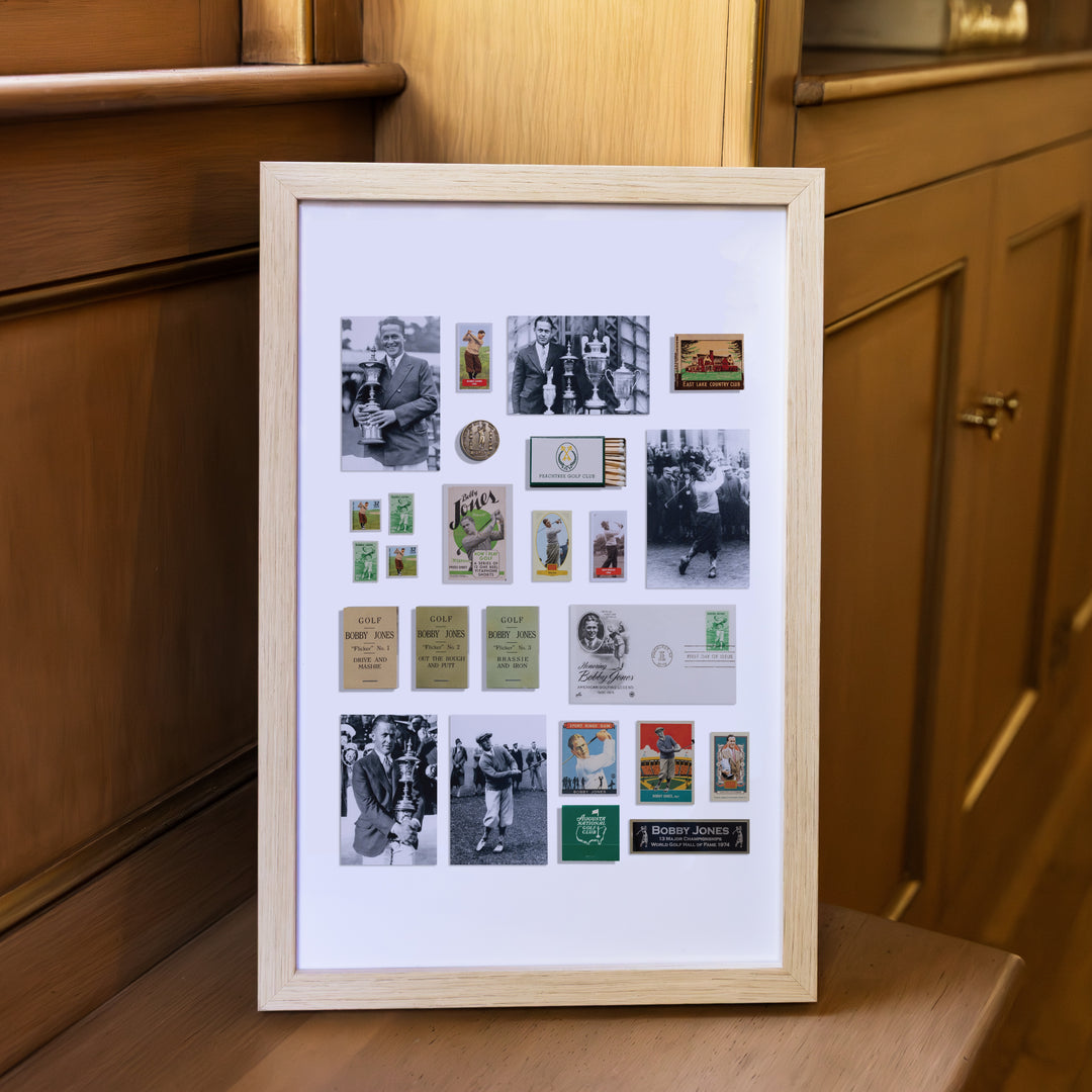 Bobby Jones Golf Collage - Framed Large Prints - Golf Gift - Match ...