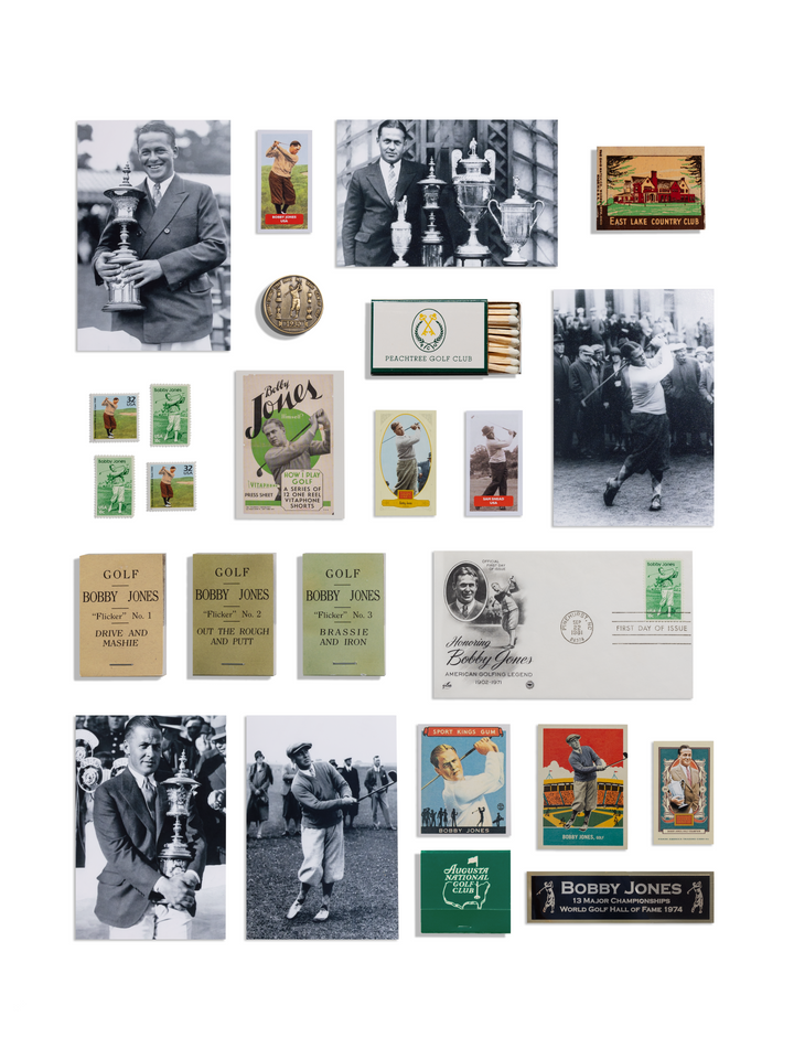 Bobby Jones Golf Collage - Framed Large Prints - Golf Gift - Match ...