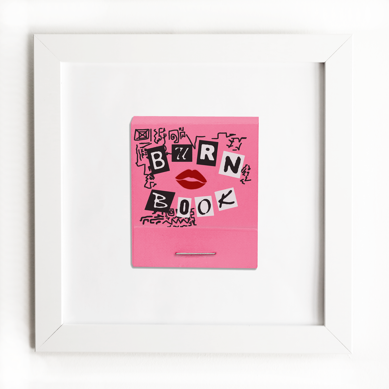 Mean Girls Burn Book - Framed Print Matchbook - Gift - Match South ...
