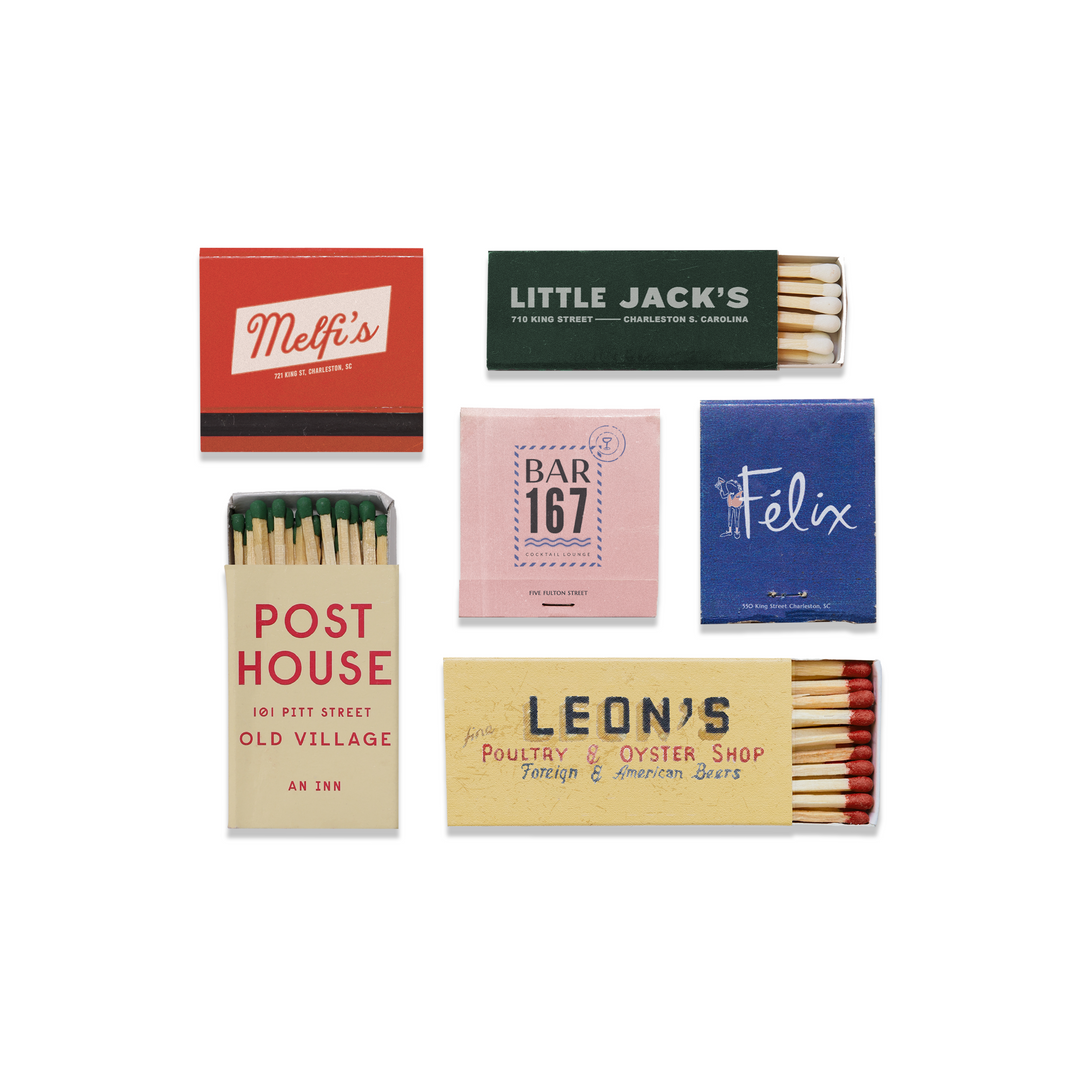 Charleston Collage - Framed Print Matchbook - Match South – Match South ...