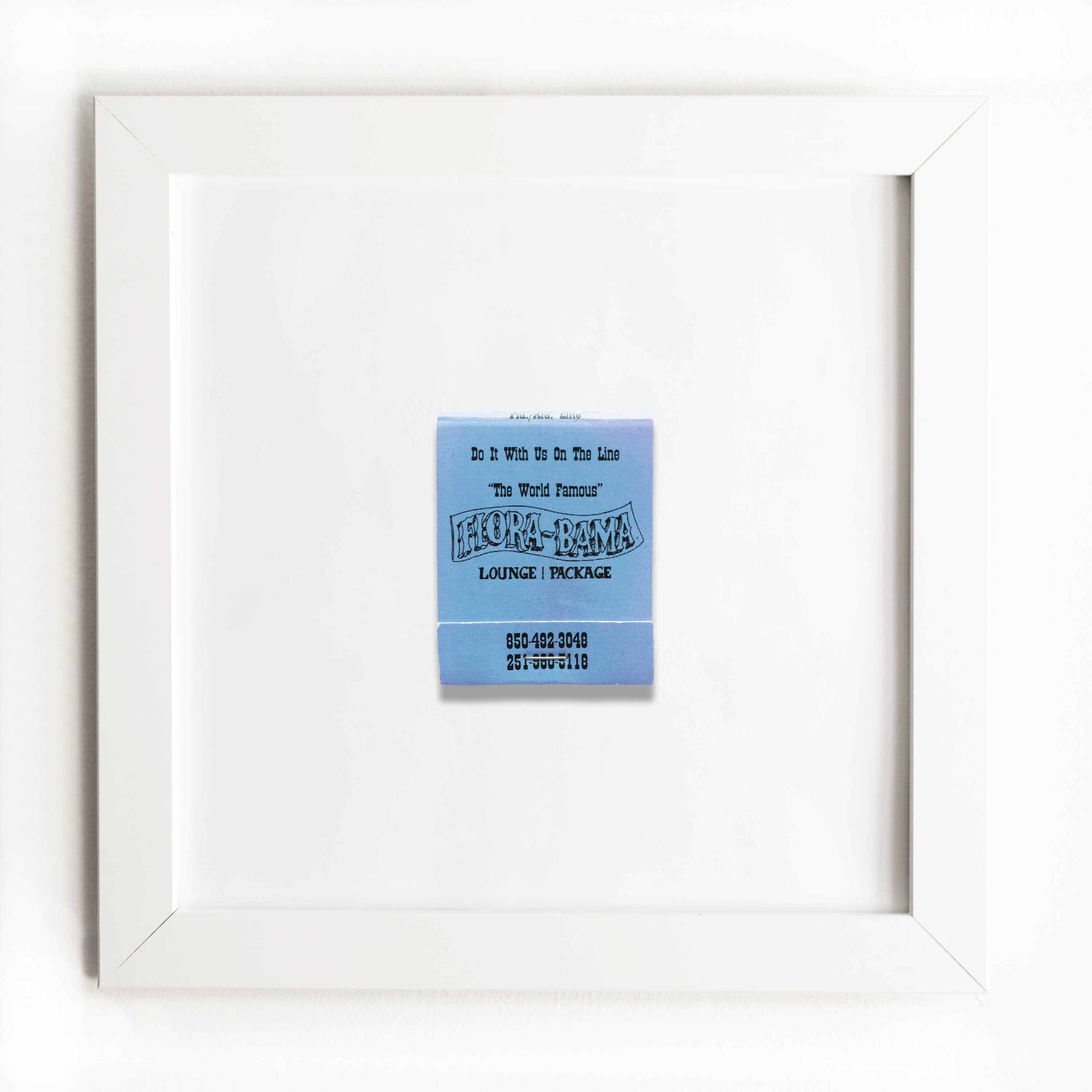 Flora-Bama - Framed Print Matchbook - Gift - Match South – Match South Shop