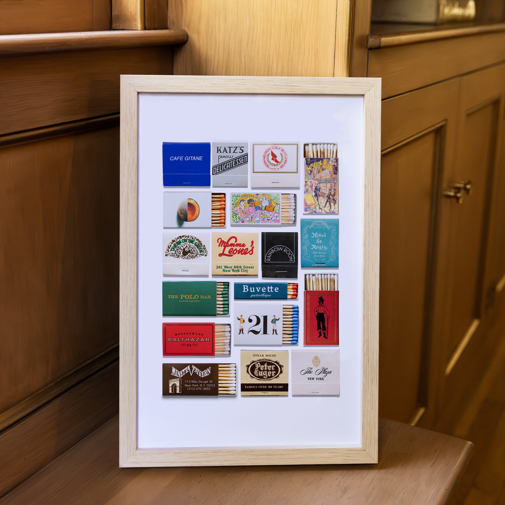 NYC Collage Poster – Match South Shop