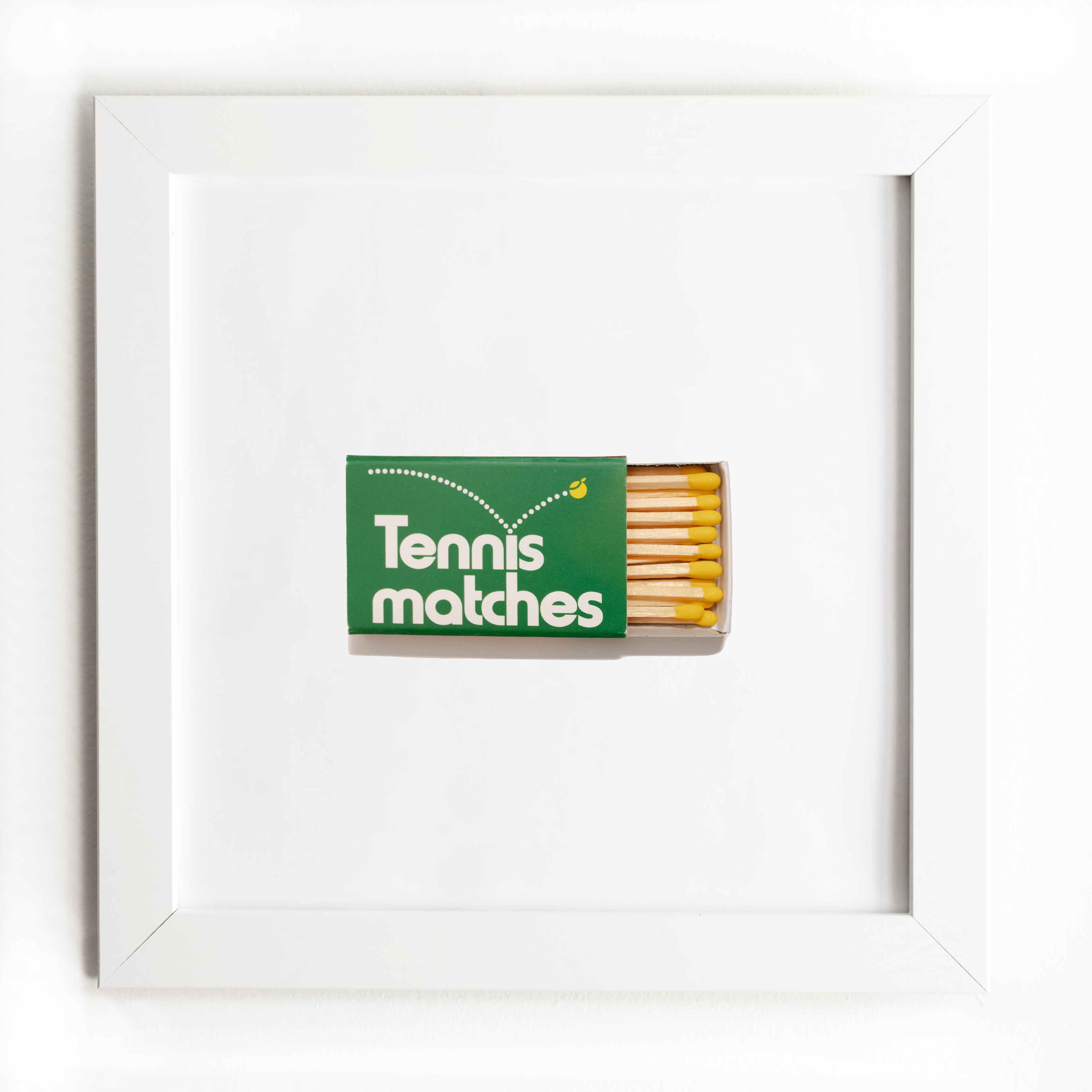 Tennis Matches - Framed Print Matchbook - Gift - Match South – Match ...