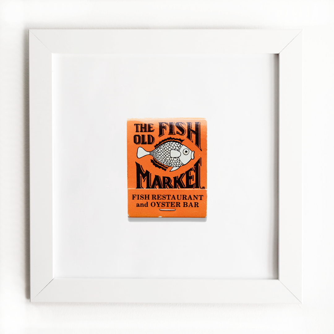 The Old Fish Market - Framed Print Matchbook - Gift - Match South ...