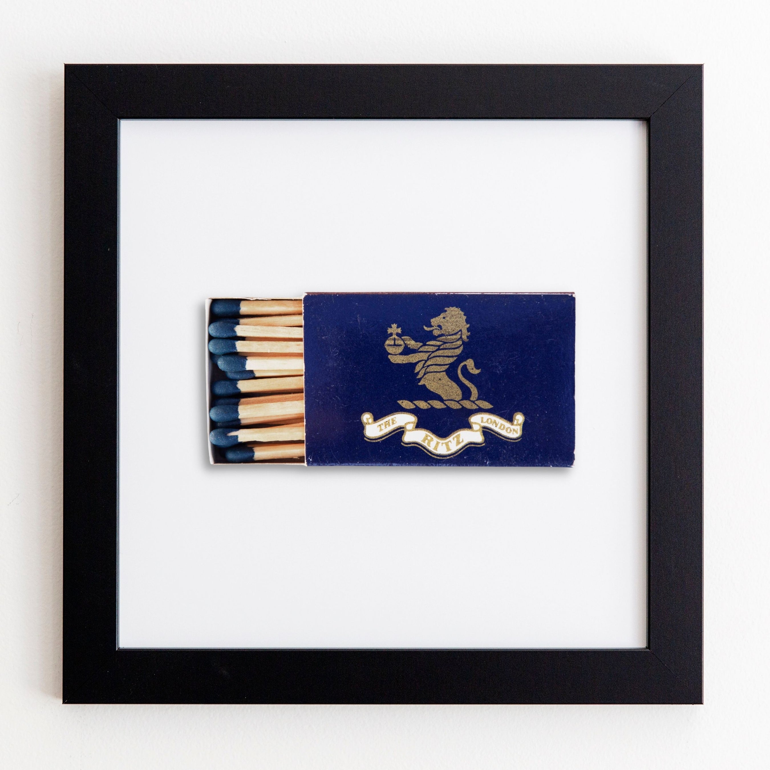 The Ritz London - Framed Print Matchbook - Gift - Match South – Match ...
