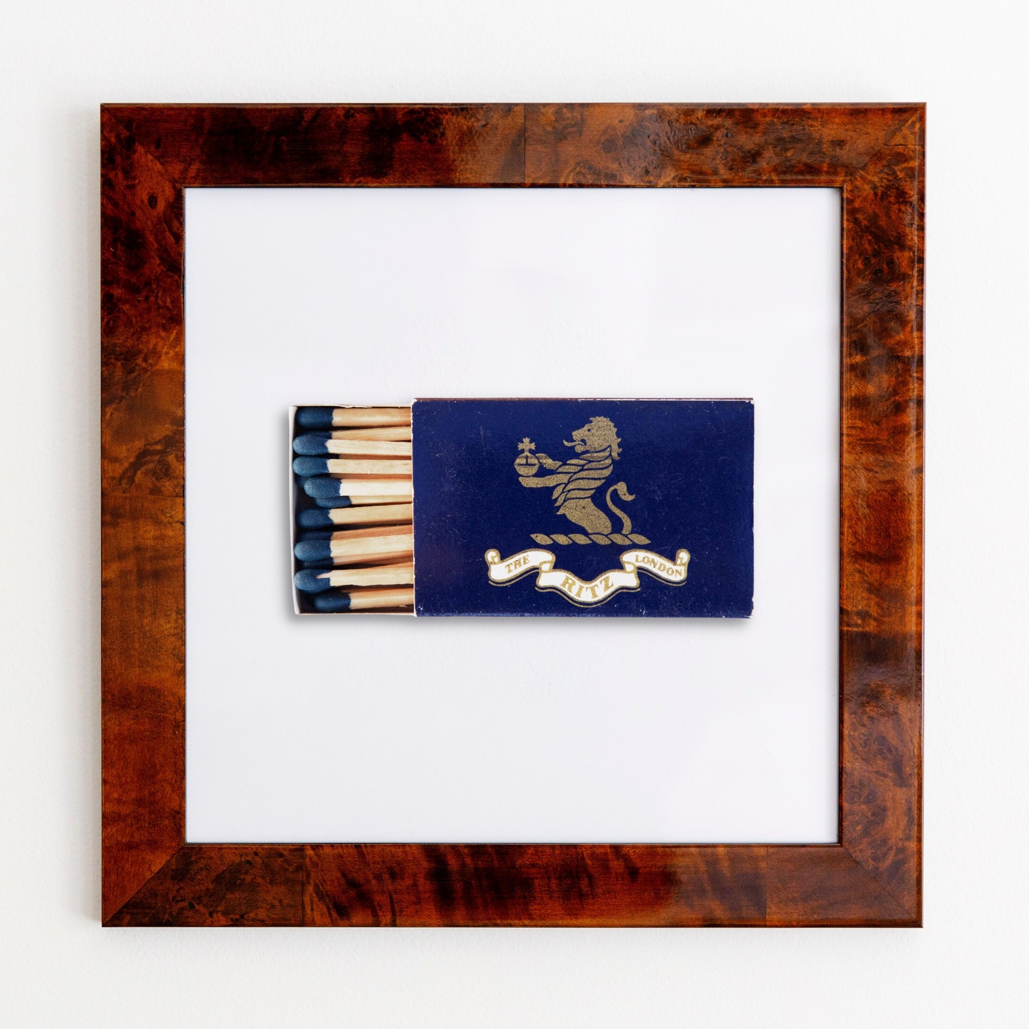 The Ritz London - Framed Print Matchbook - Gift - Match South – Match ...